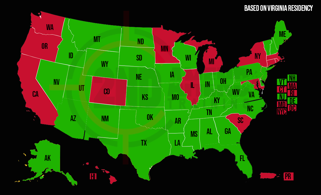 Advanced Concealed Carry Fundamentals (VA, FL, PA & NJ - up to 35 Stat ...